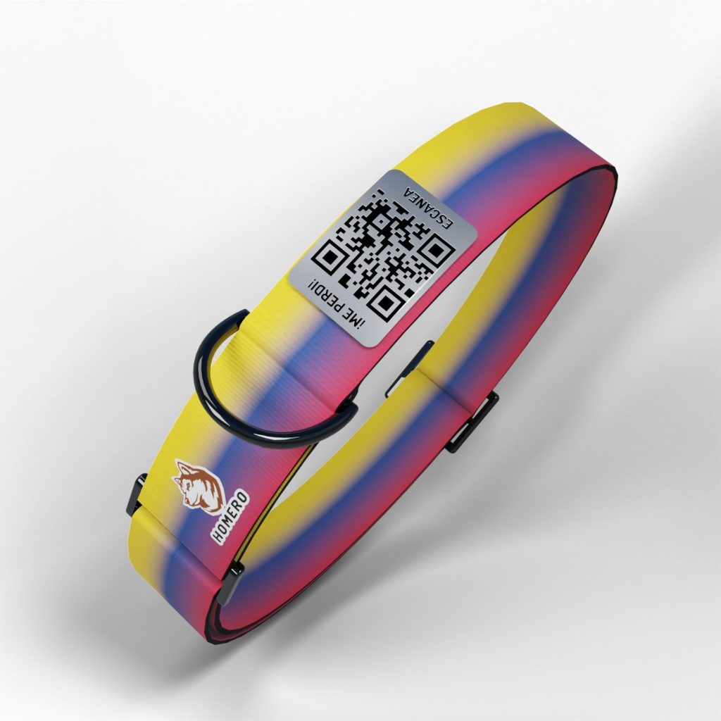 Homero Collares – Collares Homero con codigo QR para tu peludito